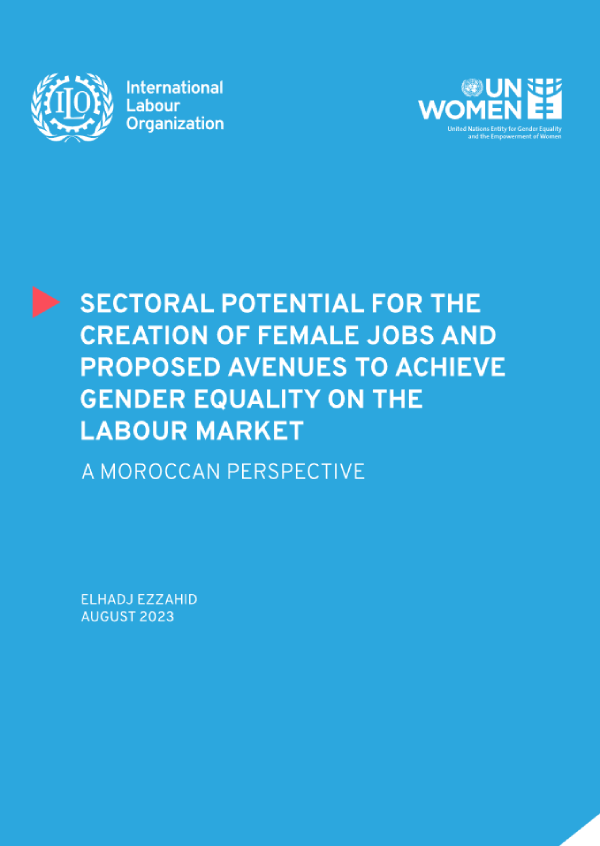 Sectoral potential for the creation of female jobs and proposed avenues to achieve gender ...